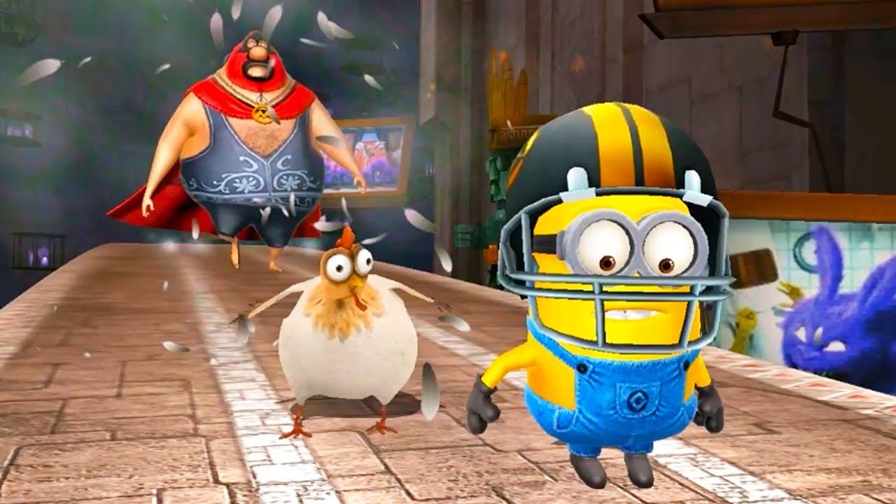 Quarterback Minion vs El Macho and His Pollo Locos ! Despicable me ...