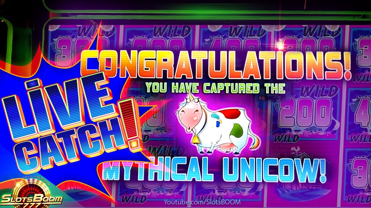 LIVE UNICOW CATCH!!! Invaders Attack From The Planet Moolah - 1c Slot ...