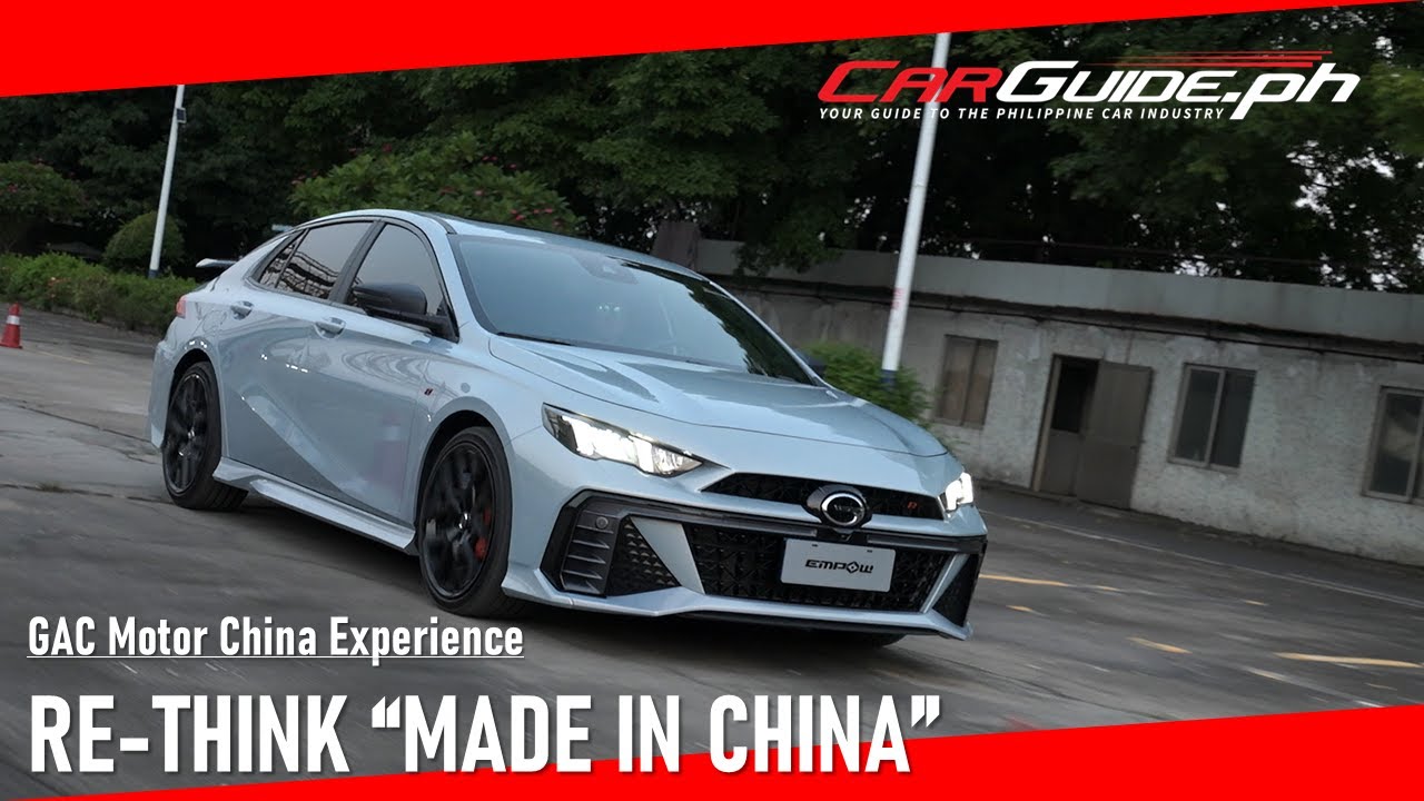 GAC Motor: Re-Think "Made In China" | CarGuide.PH - YouTube