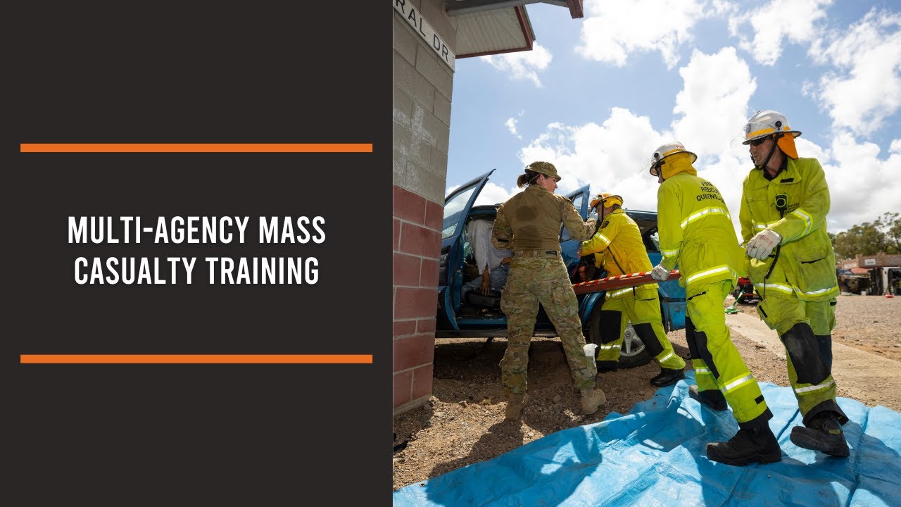 Multi-agency mass casualty training - YouTube