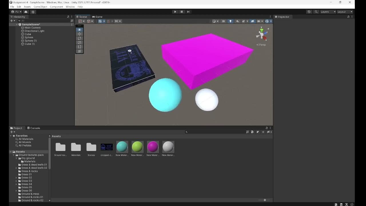Model 3D objects using modelling techniques; apply textures, shading and lighting | Assignment 4 ...