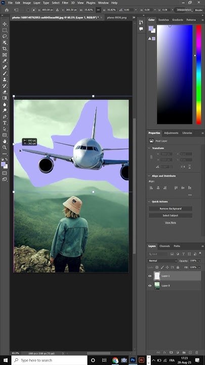 Auto Blend layer -photoshop tutorial - YouTube