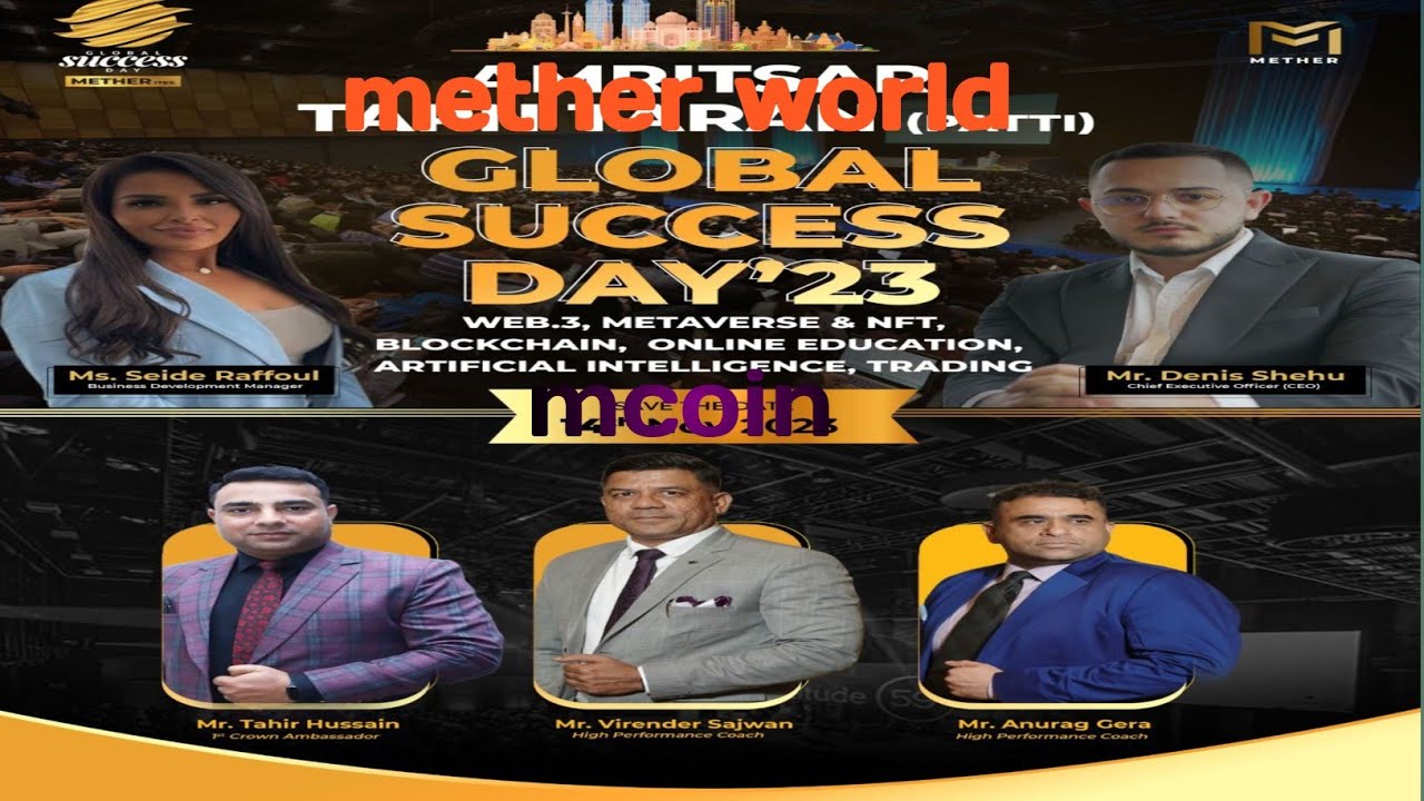 GLOBAL SUCCESS DAY||New update||WEB.3, METAVERSE & NFT, BLOCKCHAIN||see ...
