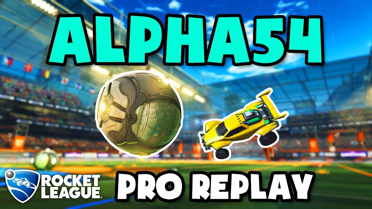 Alpha54 Pro Ranked 2v2 POV #150 - Rocket League Replays - YouTube
