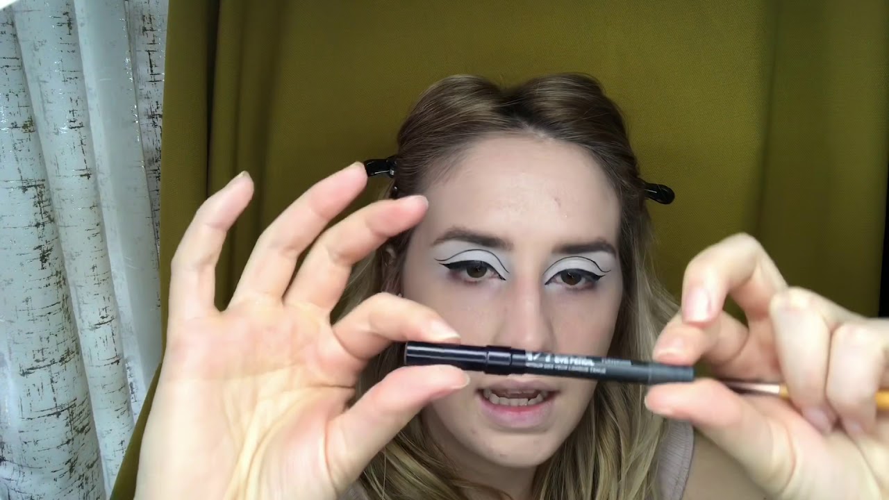 60’s MOD makeup tutorial! - YouTube