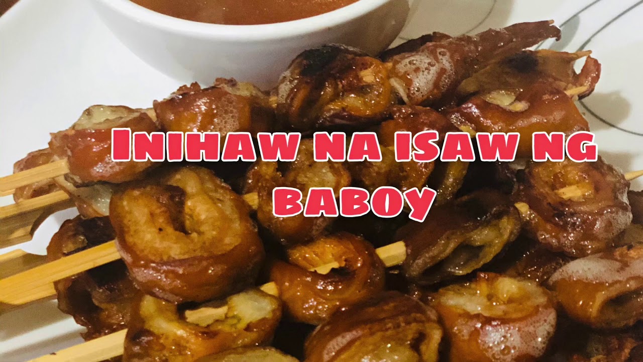 Inihaw na Isaw ng Baboy | Girlie Licious - YouTube