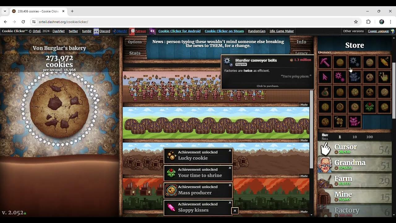 cookie clicker - YouTube