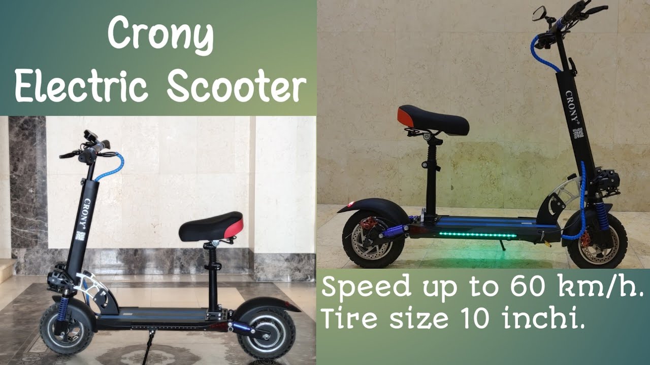 Crony Electric Scooter | Review - YouTube