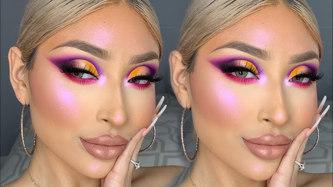 Sunset Makeup Transformation | Saubhaya Makeup