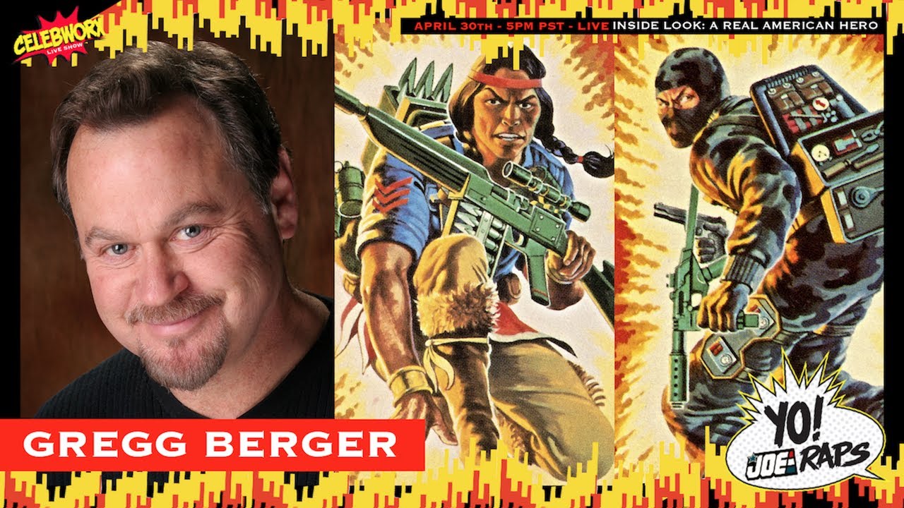 YO! JOE RAPS CelebWorx Live: Gregg Berger (Spirit and Firefly) Inside ...