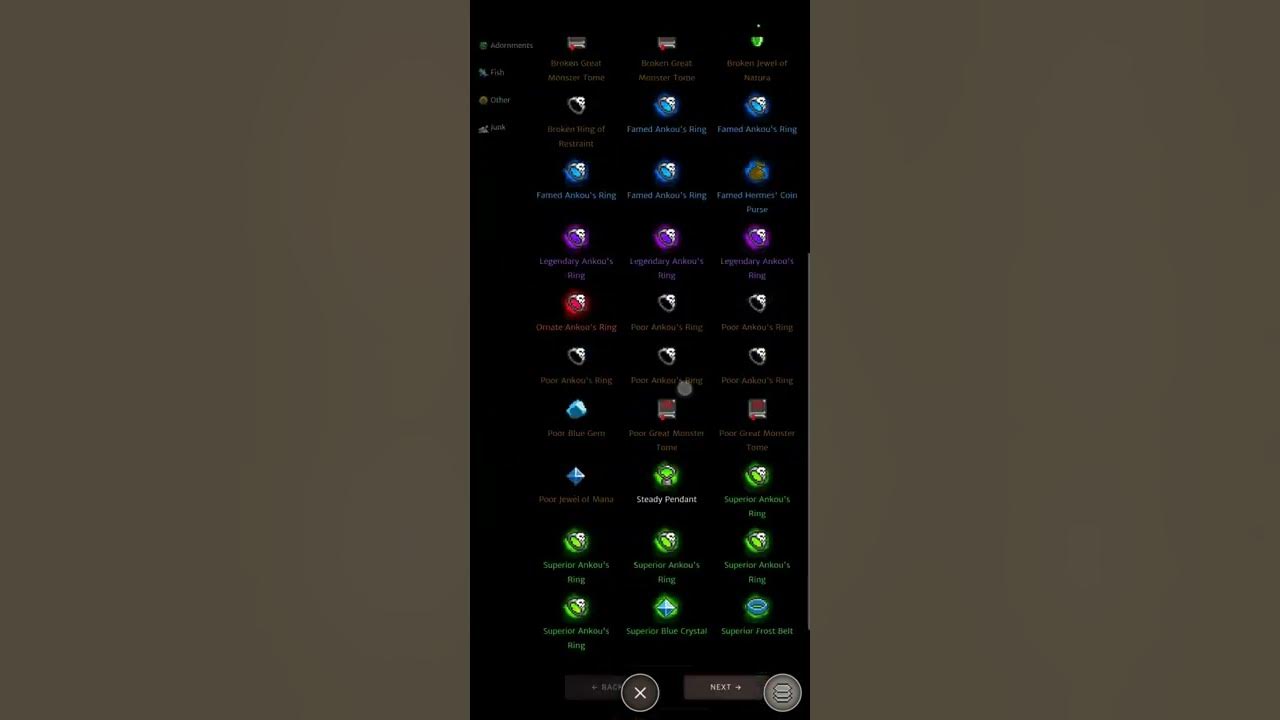 『Orna RPG』How I keep my inventory and item tabs neat (improves game performance) - YouTube