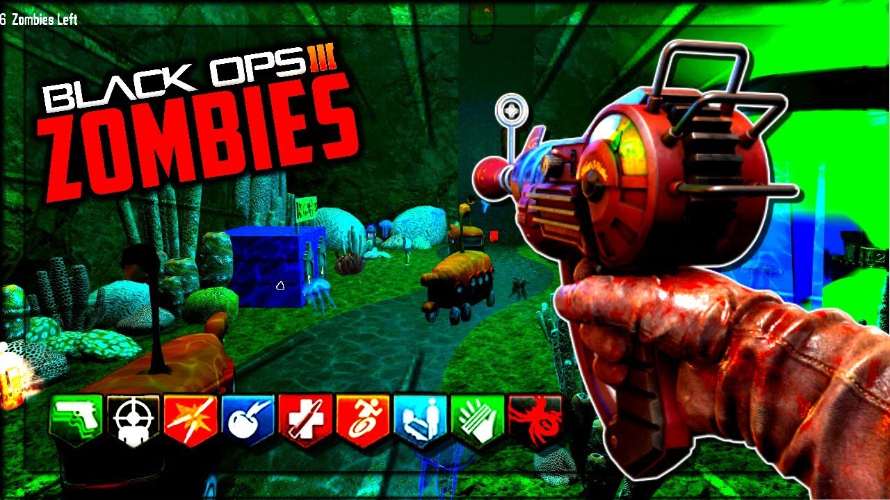 SPONGEBOB ROCK BOTTOM | Call Of Duty Black Ops 3 Custom Zombies Rock ...