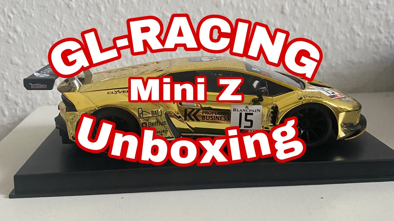 Mini Z GL Racing Lambo GT3 Unboxing - YouTube