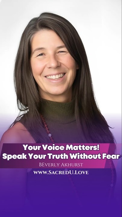 Speak Your Truth: Why Your Voice Matters More Than Ever #shorts - YouTube