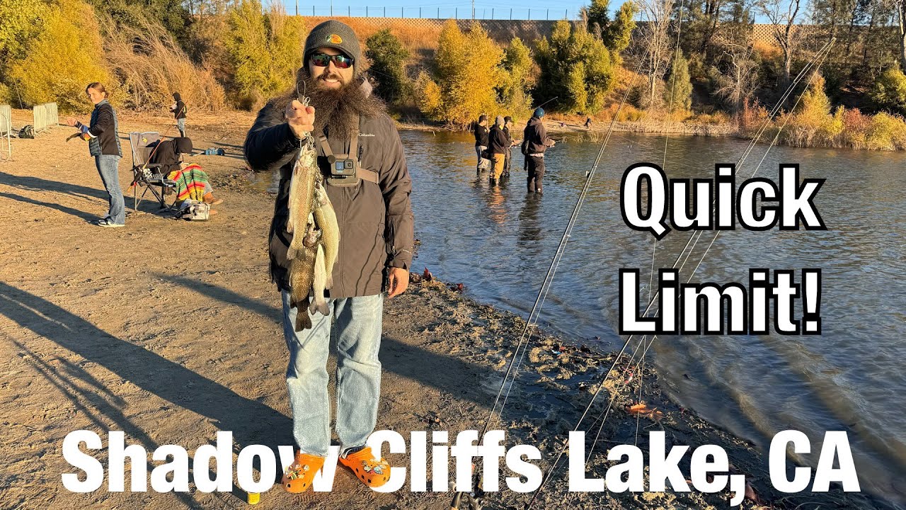 Trout Fishing - Shadow Cliffs Lake (Bay Area, CA) - YouTube