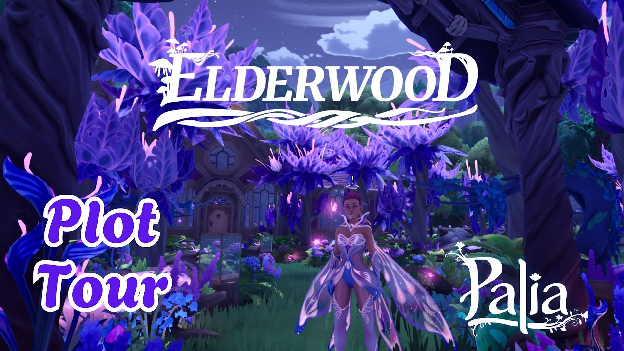 My Palia Elderwood House / Plot Tour | Umbraan and Elderwood Furniture Sets | No Commentary ...