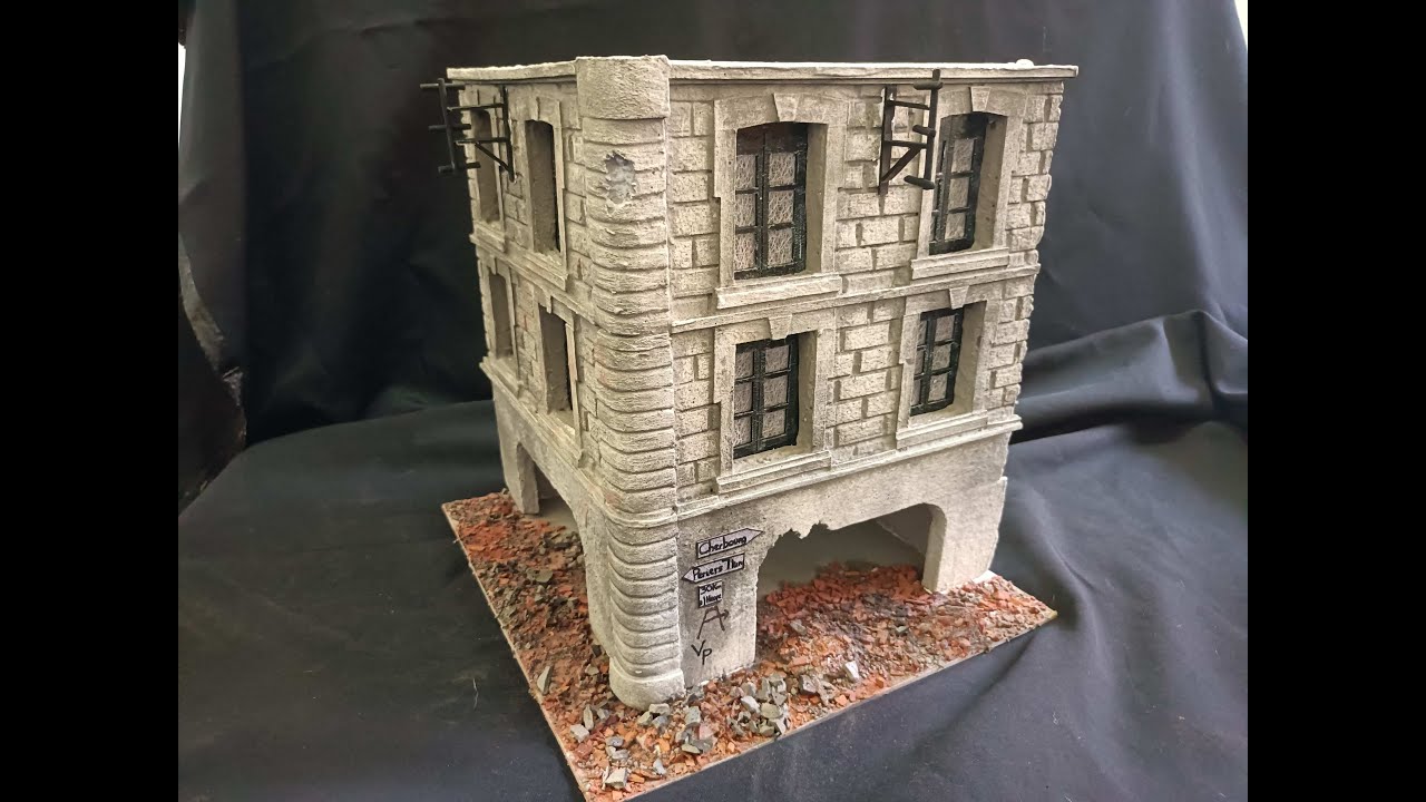 Saving Private Ryan diorama Private Mellish's last stand - YouTube