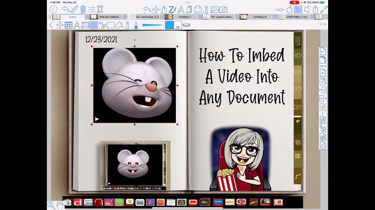 Using ZoomNotes How To Imbed A Video Into Any Document YouTube Using ZoomNotes How To Imbed A Video Into Any Document YouTube