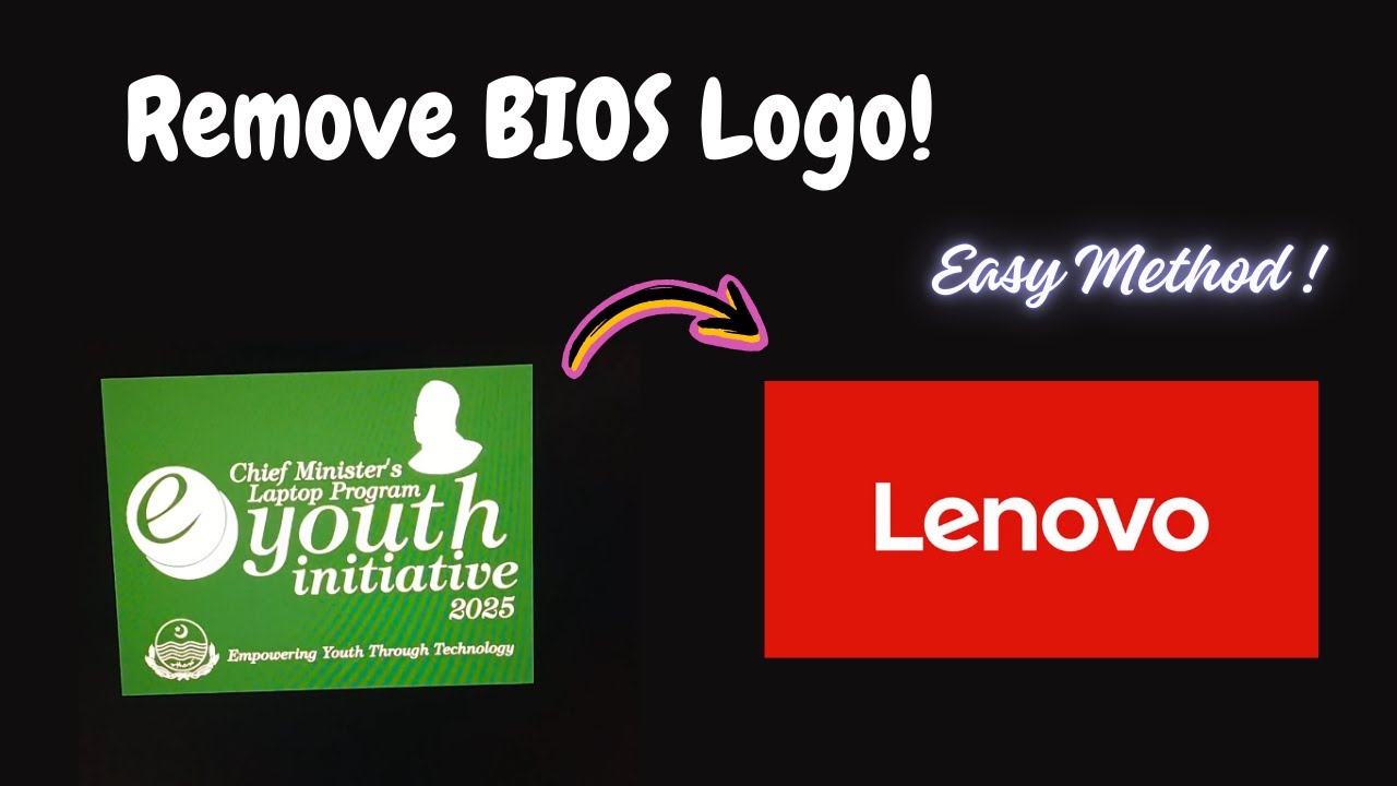 How to Remove Custom BIOS Logo on Lenovo ThinkBook || Full Step-by-Step ...