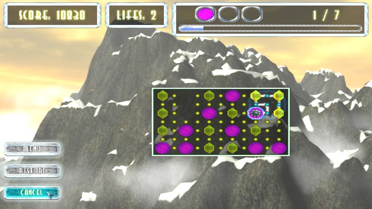 Match3 Maze (Windows game 2007) - YouTube