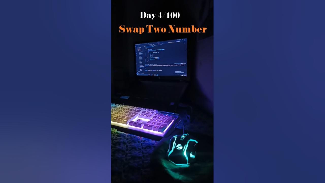 Day 4/100 📍 Swap Two Number in Java #100daysofcodechallenge - YouTube