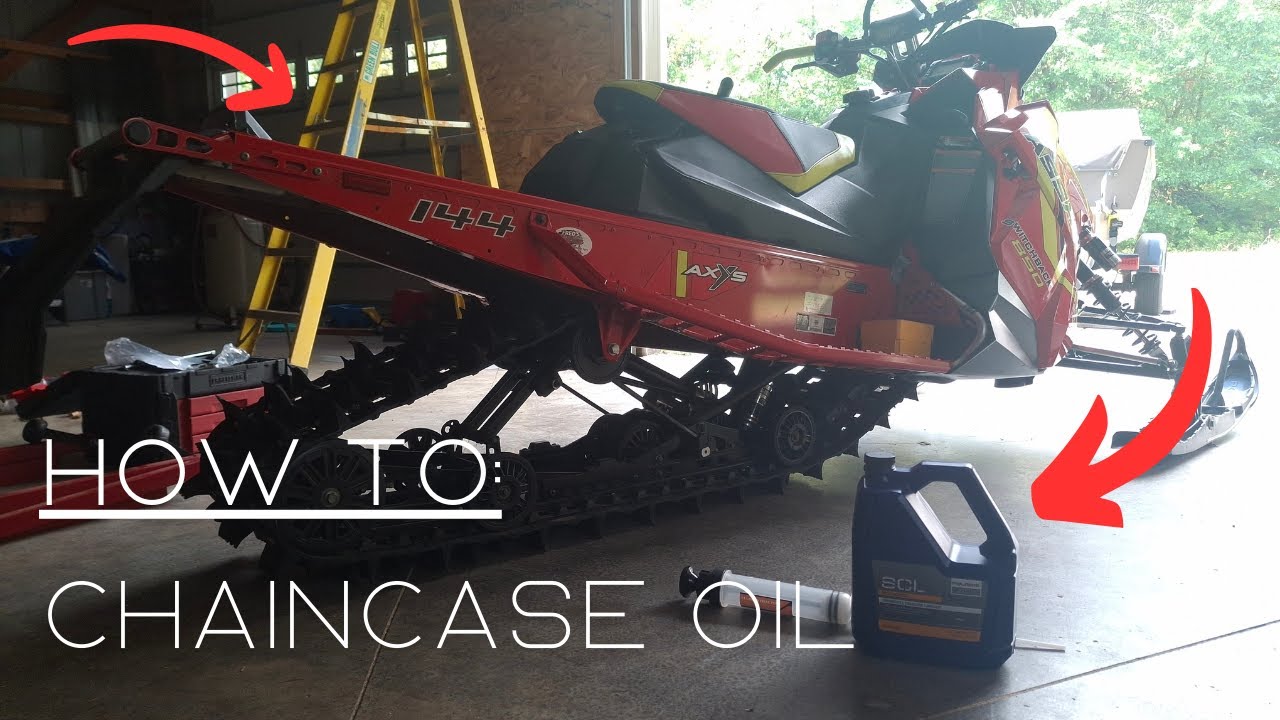 How to Change Chaincase Oil on 2017 2021 Polaris Snowmobiles! - YouTube