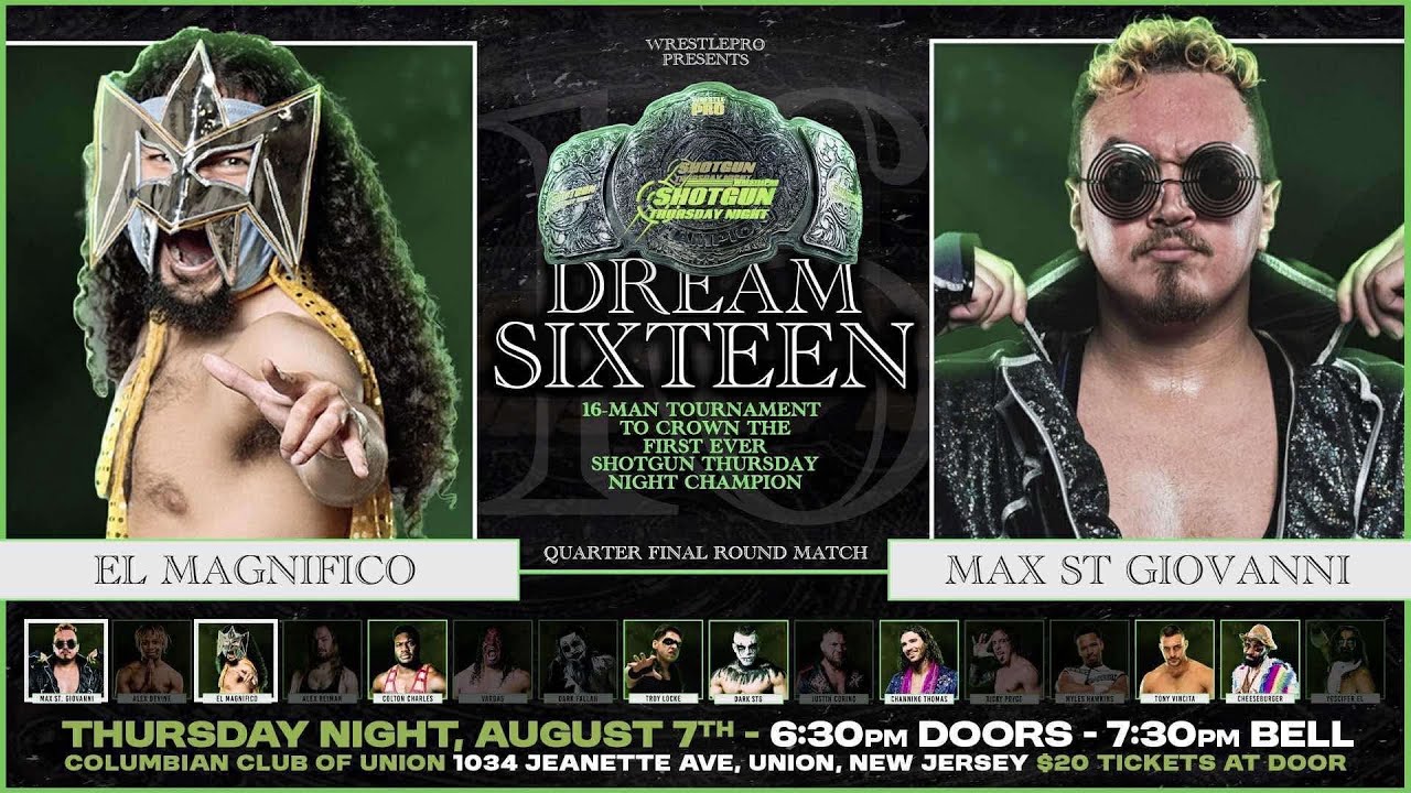 FULL MATCH: Max St. Giovanni vs El Magnifico - YouTube