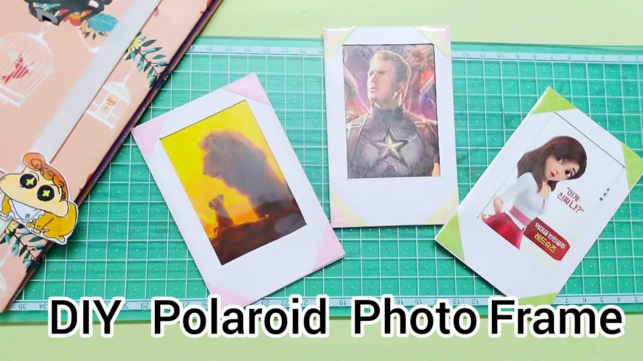 DIY Polaroid Photo Frame || Photo Cards - YouTube