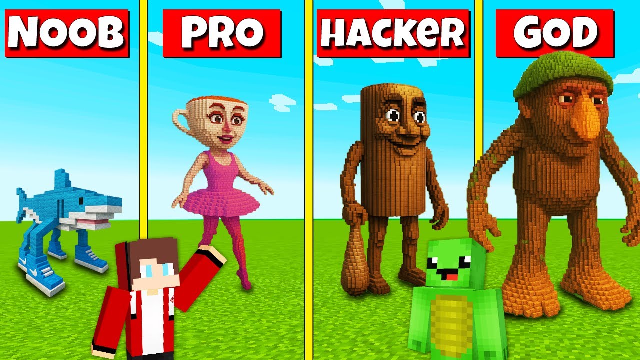 MAIZEN : JJ BUILD ALL ITALIAN BRAINROT ANIMALS in VILLAGE!? - Minecraft ...