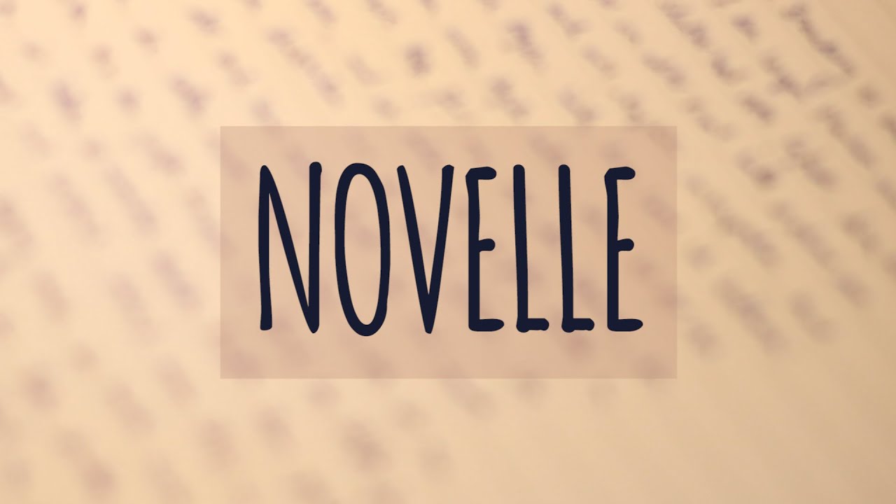 Novellen einfach erklärt! | Kriterien | Theorien - YouTube