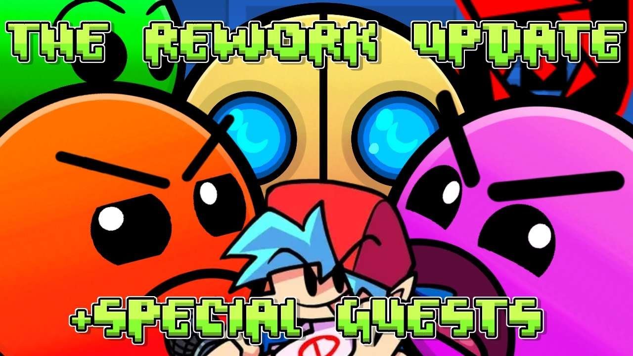 FNF - LOBOTOMY THE REWORK UPDATE + SPECIAL GUESTS - YouTube