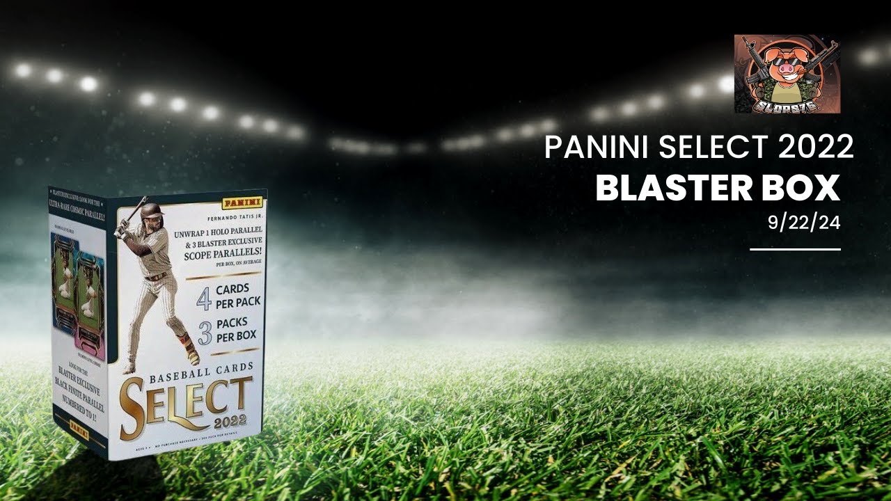 Swinging for Stars: Unboxing the 2022 Panini Select Baseball Blaster ...