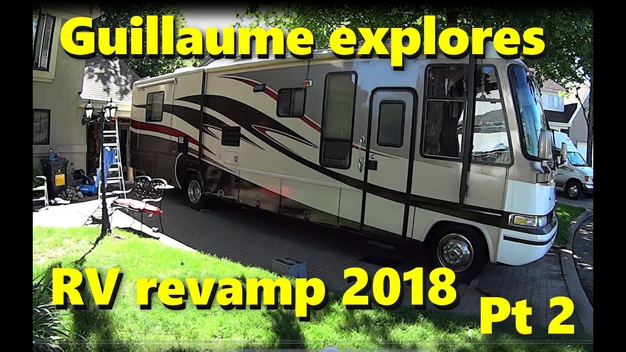 RV revamp 2018, part 2 Love the new look! - YouTube