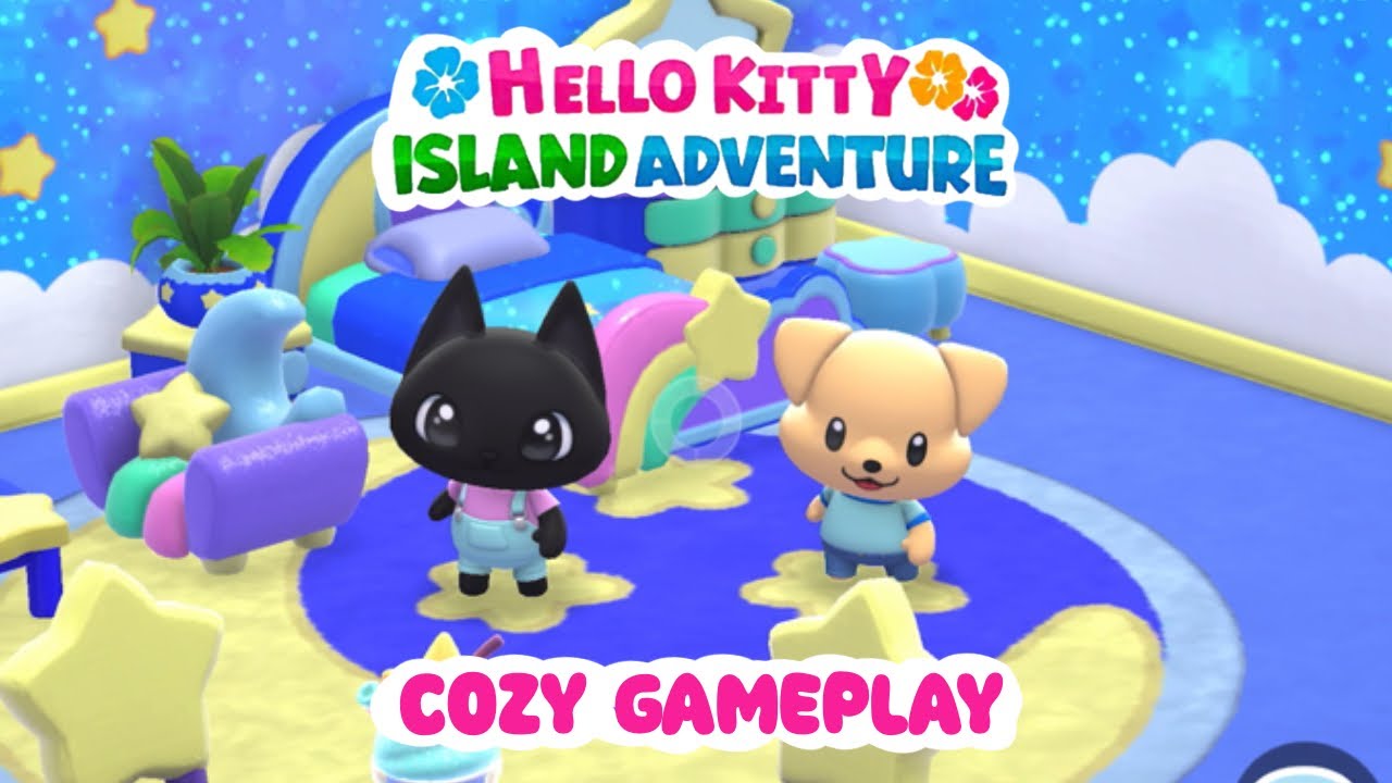 COZY GAMEPLAY 🏘️ Hello Kitty Island Adventure PART 28👭 + Basement Library Quest, Multiplayer ...