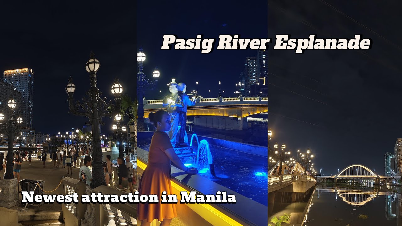 Pasig River Esplanade | Newest attraction in Manila | Binondo side trip ...