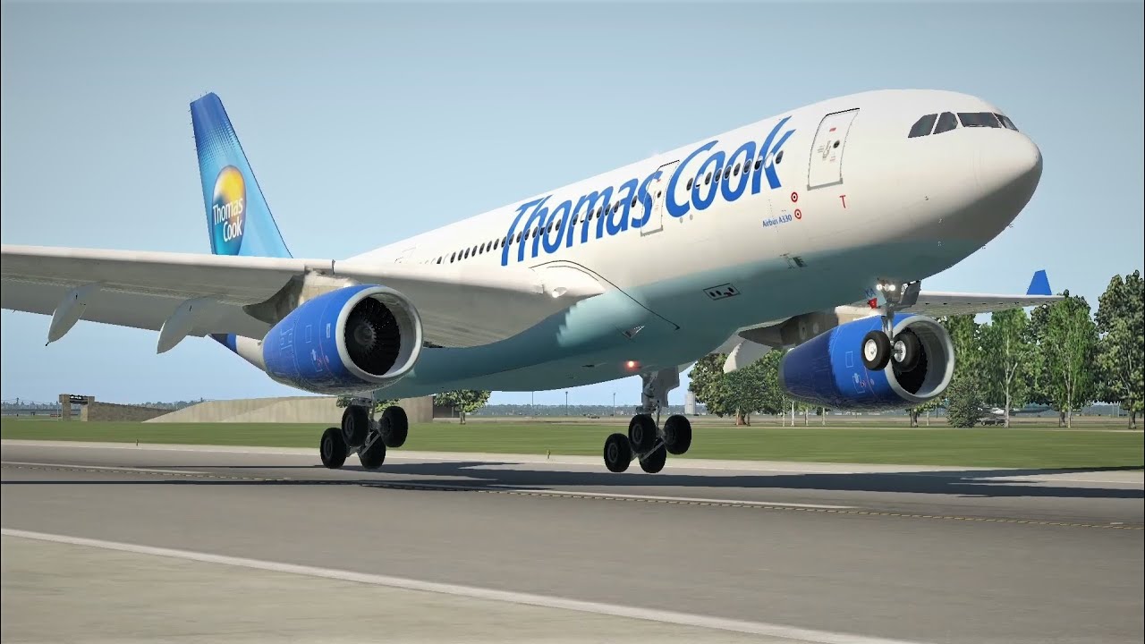 Airbus A330 BUTTER Landing (-14fpm!!) #swiss001landing | X-Plane 11 ...