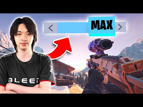 I Tested The Highest Sensitivity in Pro League (big mistake)