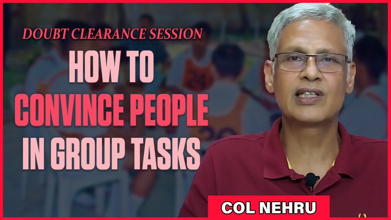 How To Convince People In SSB Tasks Like PGT GPE GD | Doubt Clearance ...