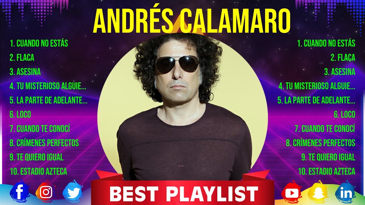 Andrés Calamaro ~ Grandes Sucessos, especial Anos 80s Grandes Sucessos ...