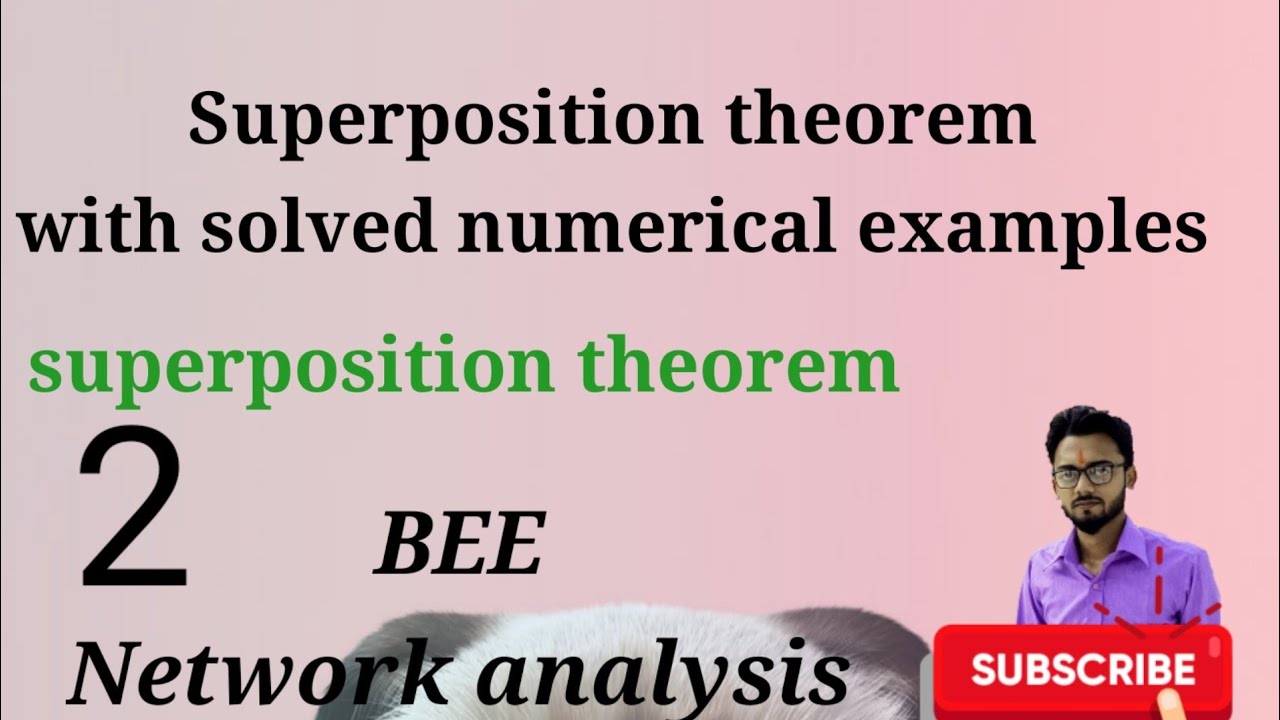 superposition theorem || numerical concept || BEE || Network analysis - YouTube