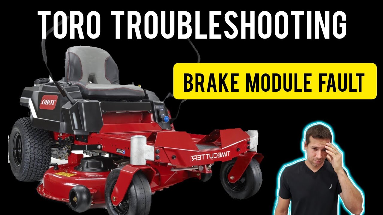 Toro Timecutter Troubleshooting Electric Park Brake Issue and Fix - YouTube