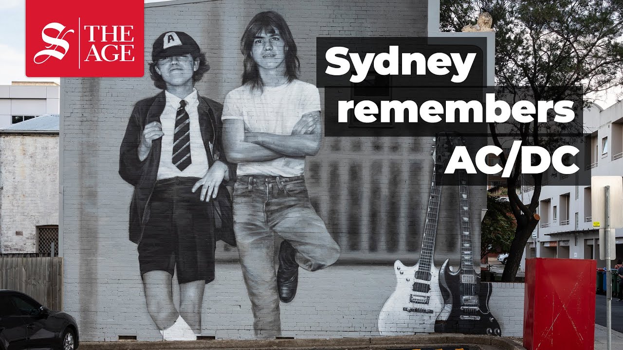 AC/DC's Angus & Malcolm Young honoured with mural near their childhood ...