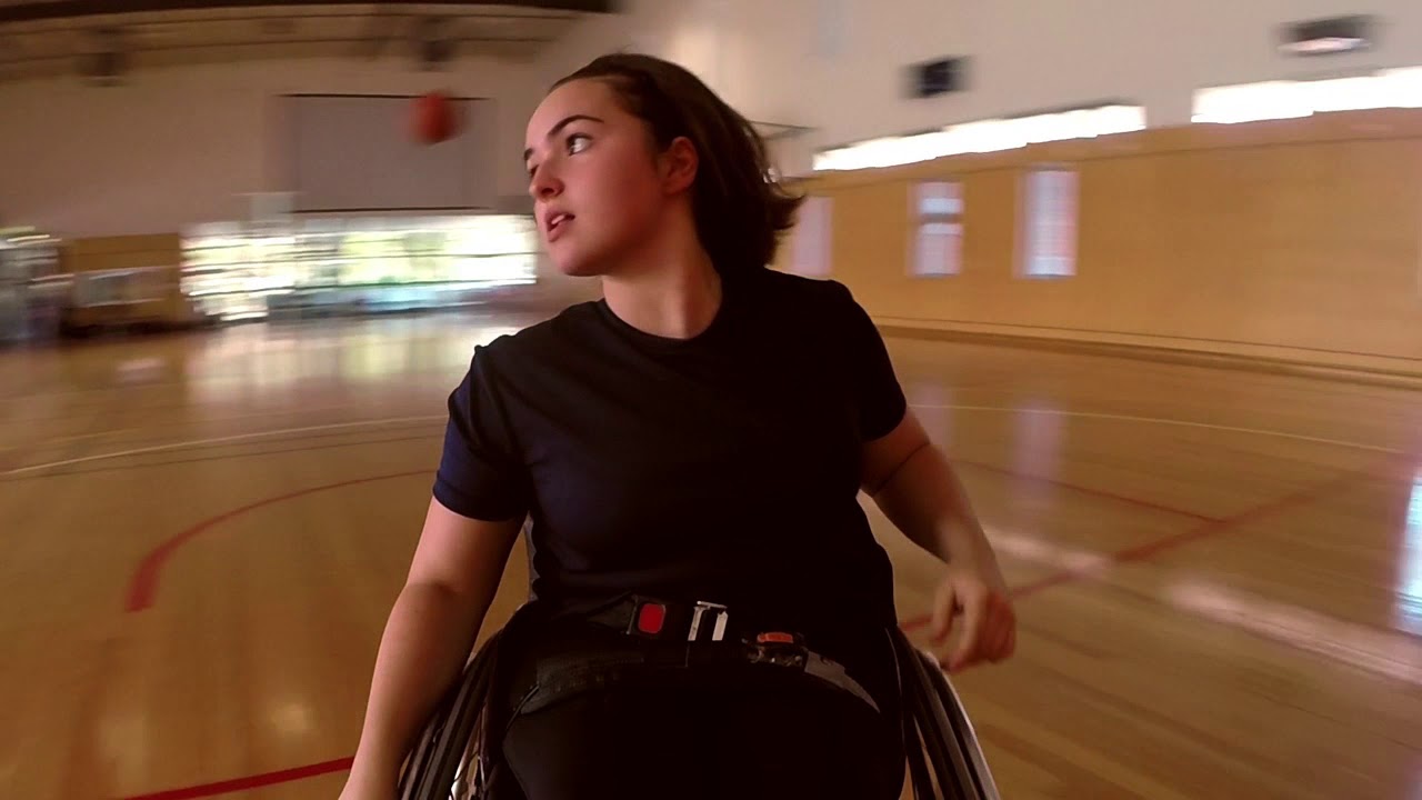 Girls Make Your Move – Wheelchair Basketball with Issy - YouTube
