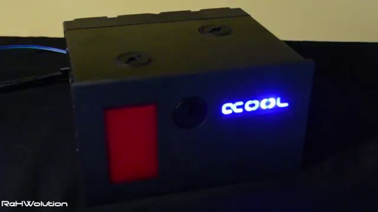 ReHWolution - Alphacool Eisfach Single D5 & Eisbecher 250 mm Single D5 ...