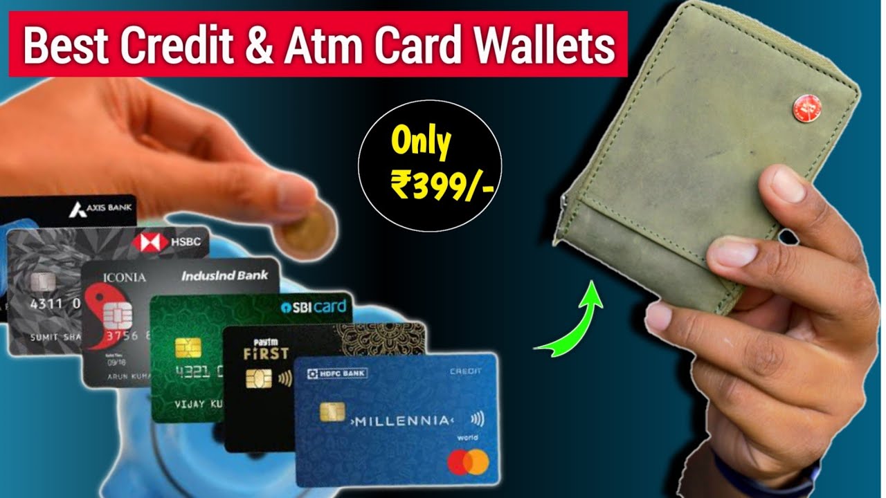 BEST LETHER CREDIT & DEBIT CARD HOLDER 🔥 | Atm Card holder | Credit ...