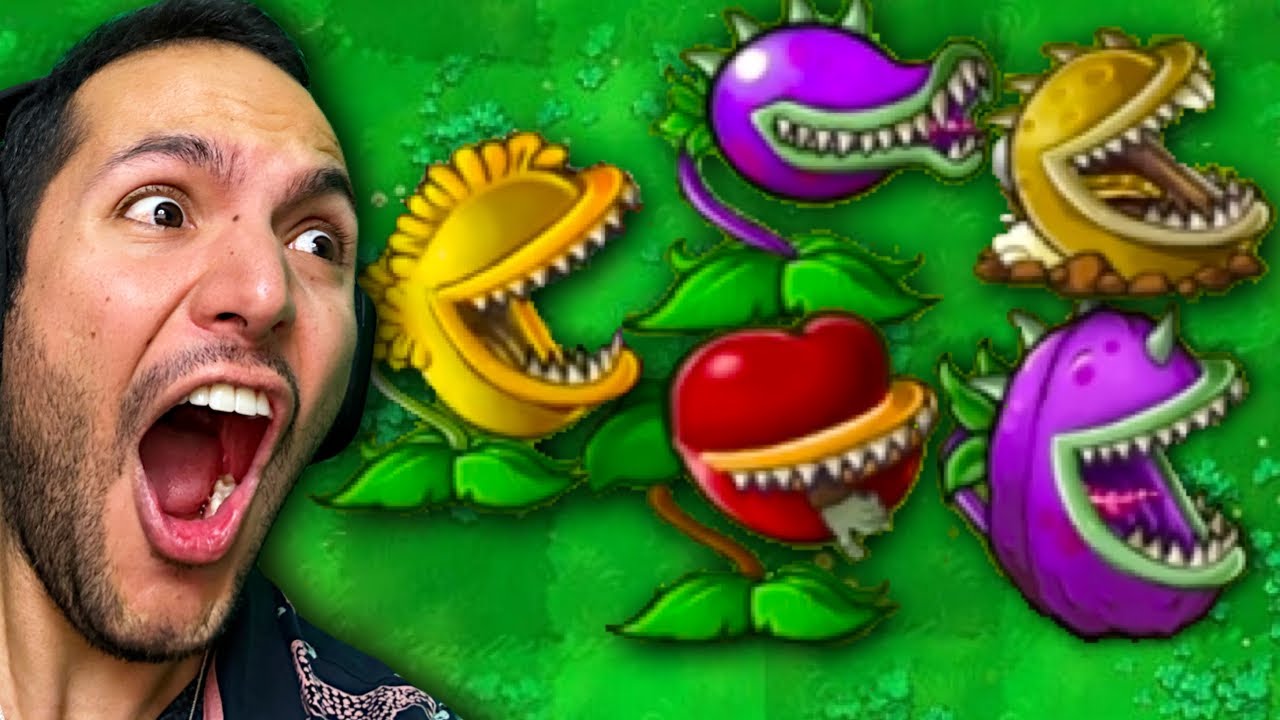 Fusiones CARNÍVORAS en Plants vs Zombies FUSIÓN🌱 - YouTube