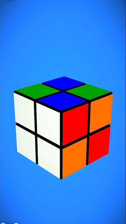 how to checkerboad pattern in 2by2 Rubik,s cube - YouTube