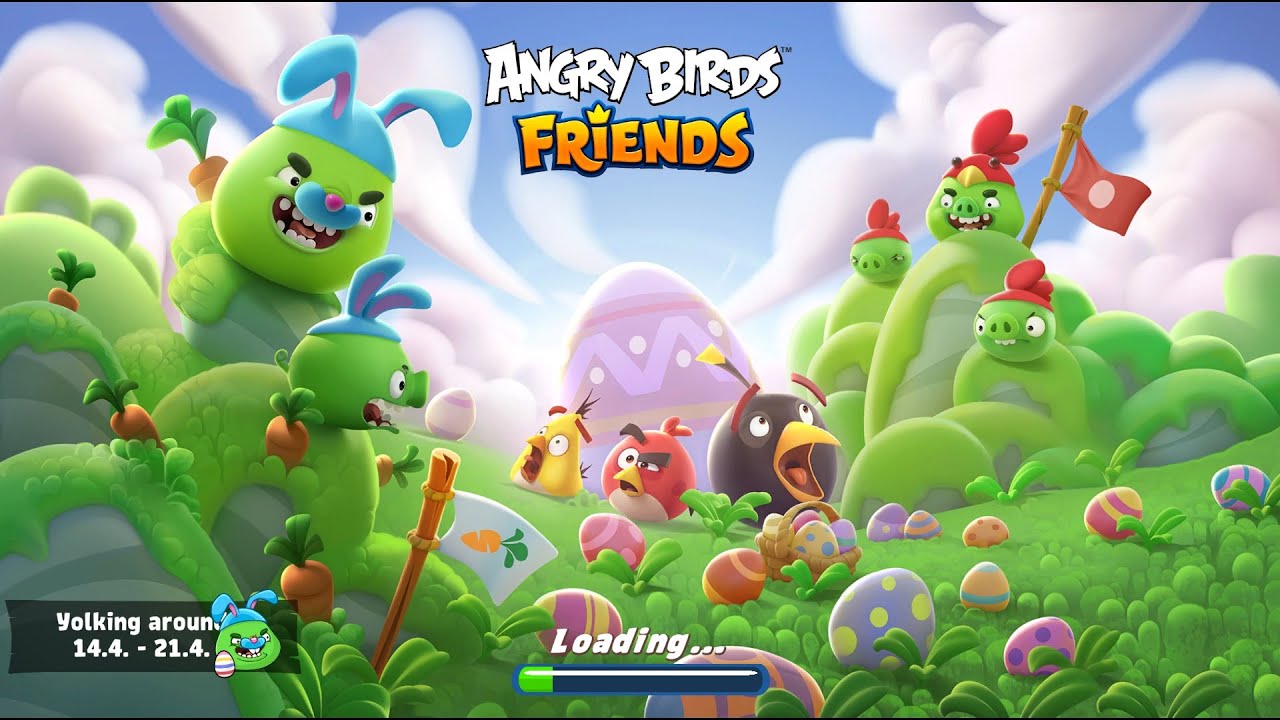 Angry Birds Friends. Yolking around 2. 3 stars. Passage from Sergey ...