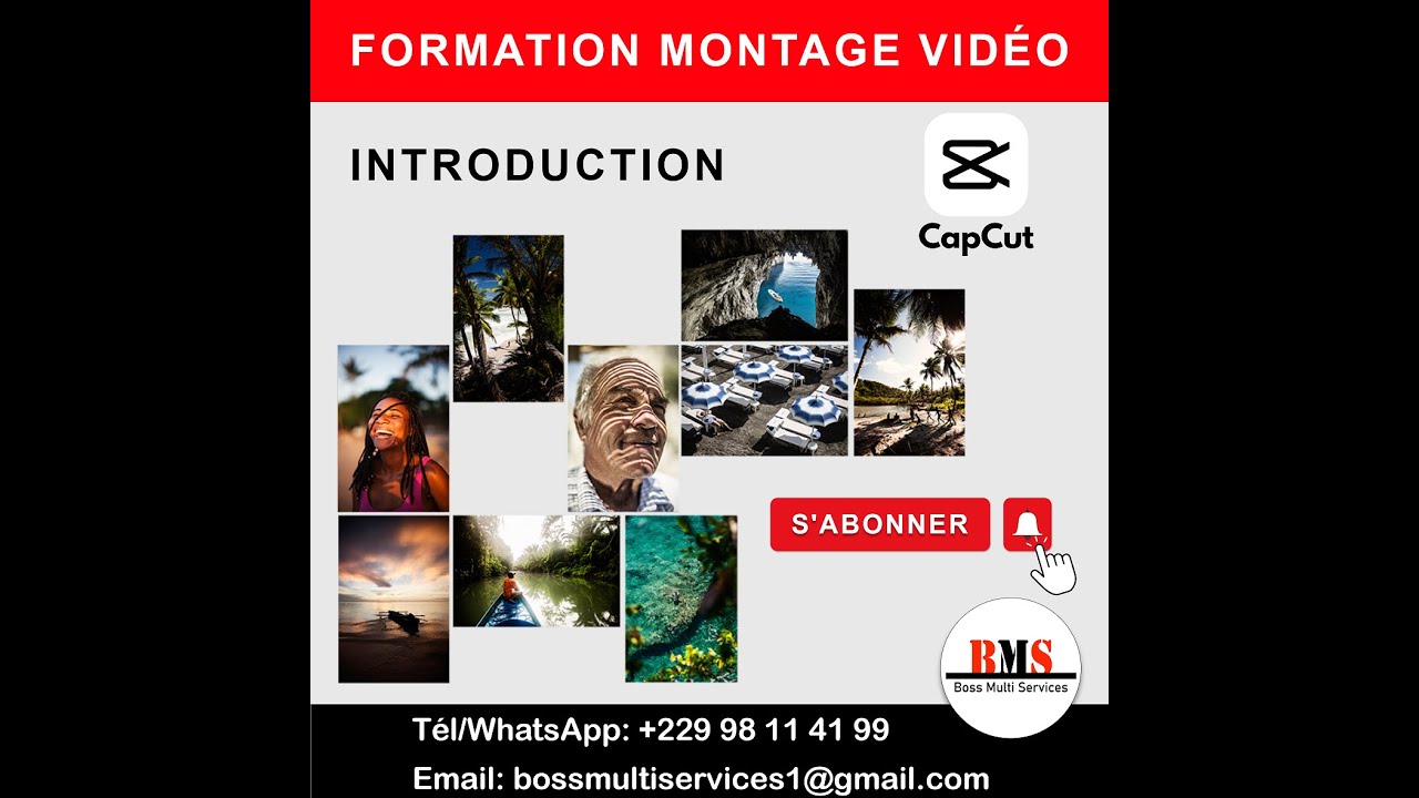 01 Formation montage vidéo avec Capcut (Introduction) - YouTube