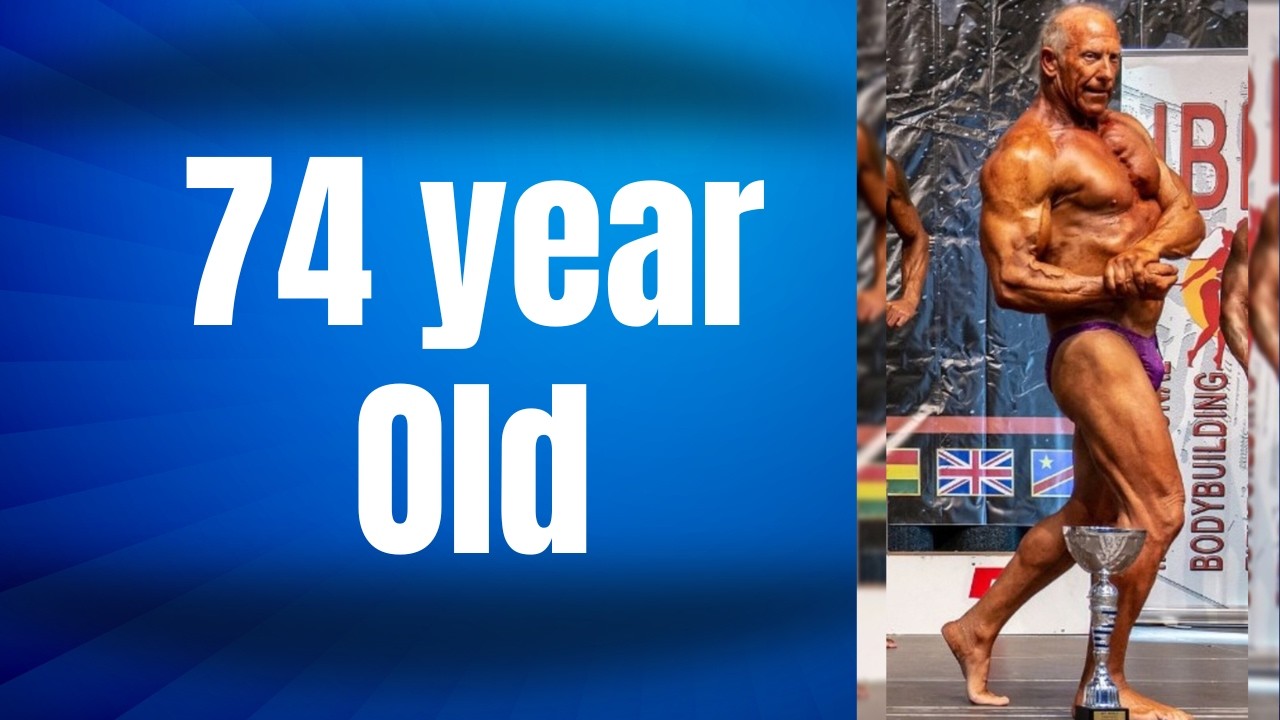 South Africa's oldest bodybuilder and 3 time world champion aged 74 ...
